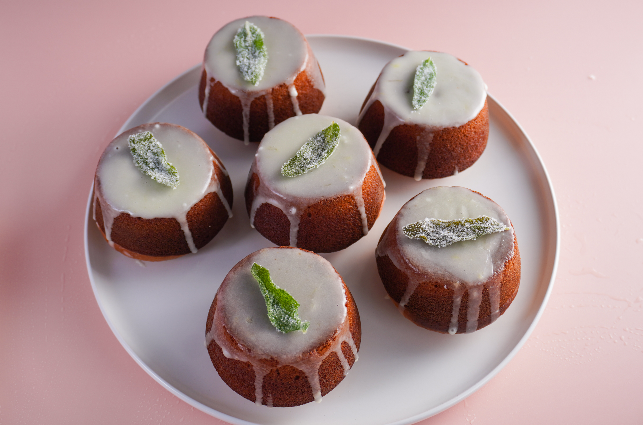Orange Sage Cakes - The Crowded Fridge